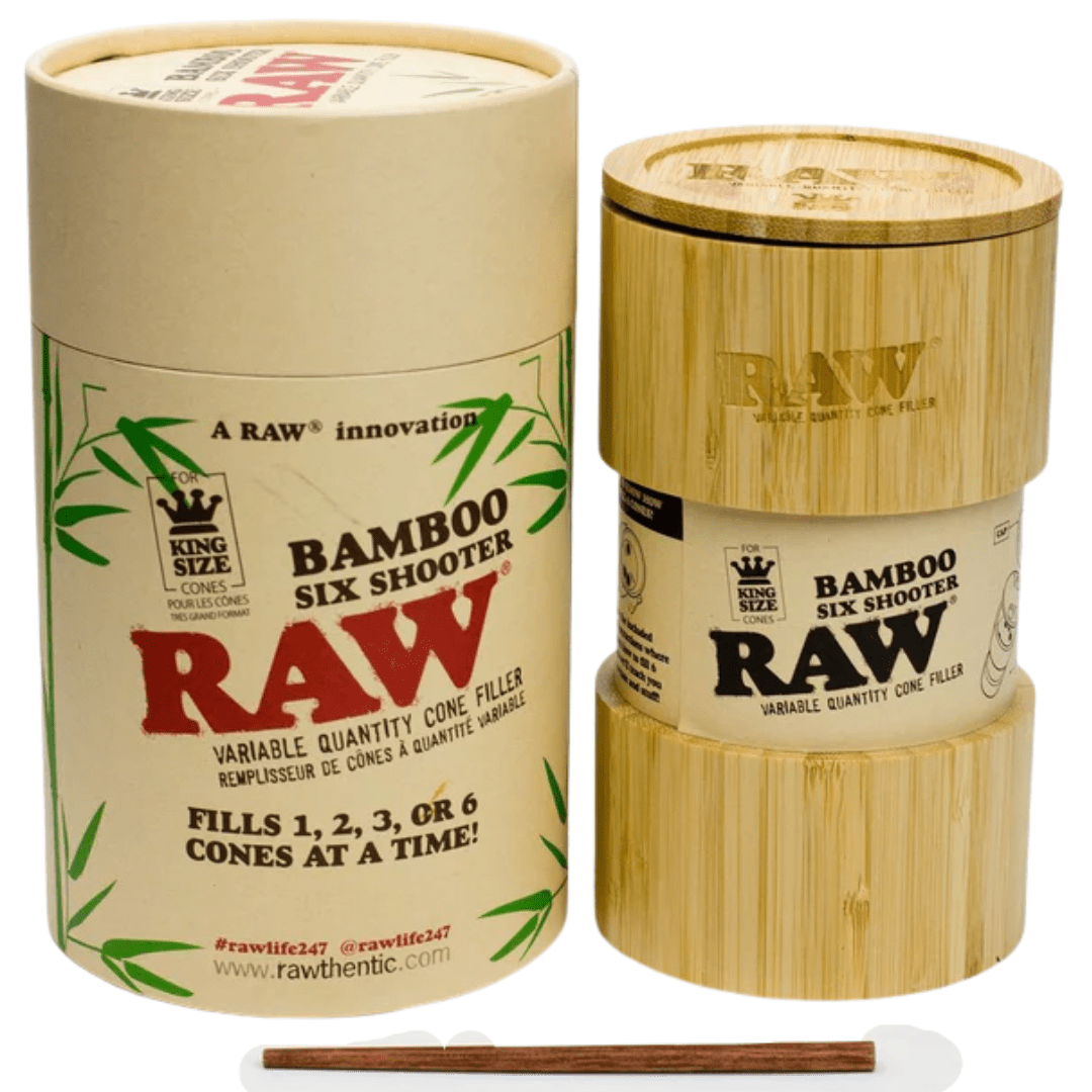 Raw Bamboo Six Shooter Cones-Steinbach Vape & Bong Steinbach Vape ...